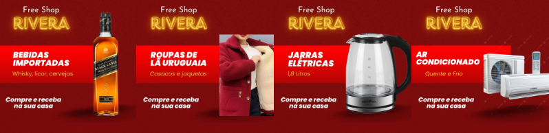 Siñeriz Free Shop :: Compras em Rivera. Compras no Uruguai.